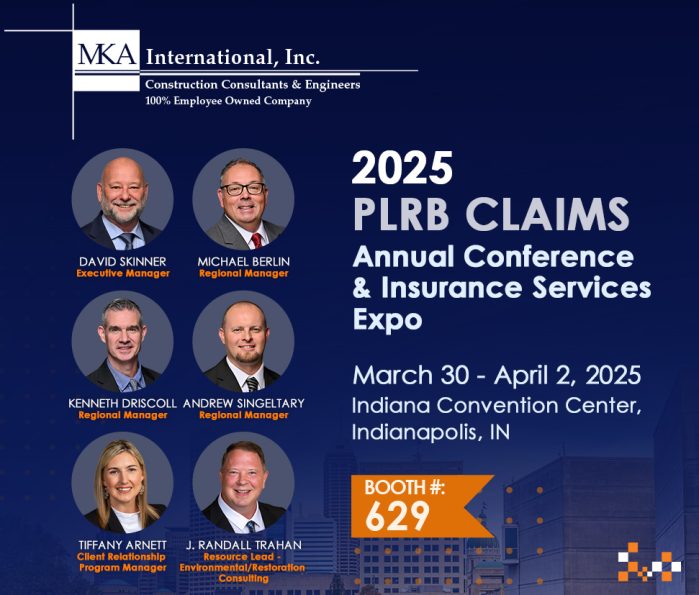 MKA Attending 2025 PLRB Claims Expo in Indianapolis, IN - MKA